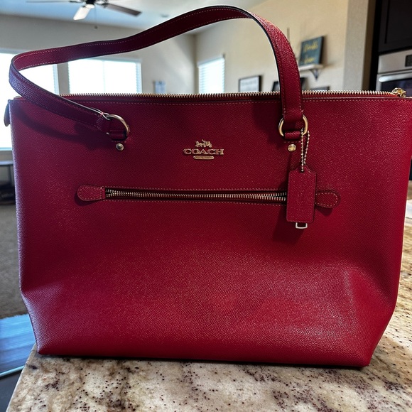 Coach | Bags | Purchased But Never Used Red Coach Purse | Poshmark